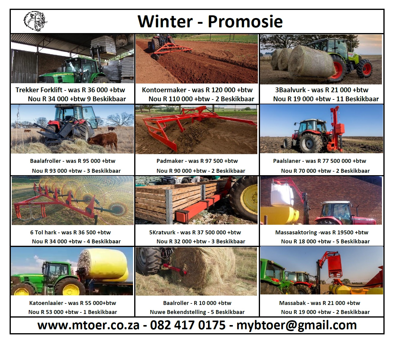 Myburg Toerusting – Vir die Boer, van die Boer